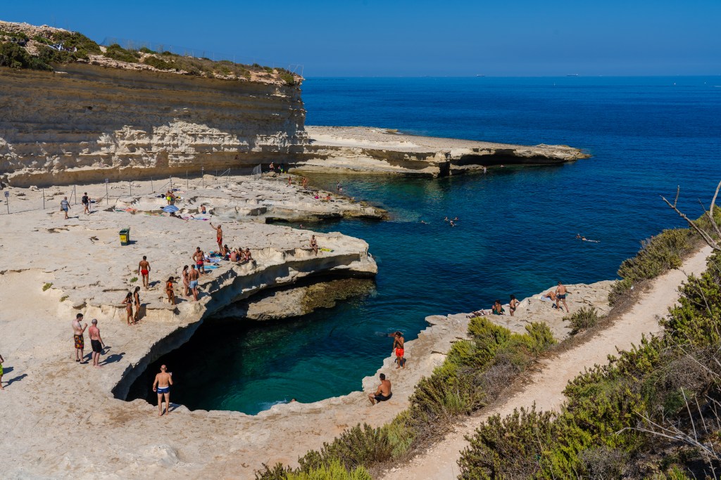 The island’s natural swimming pools - Oh My Malta