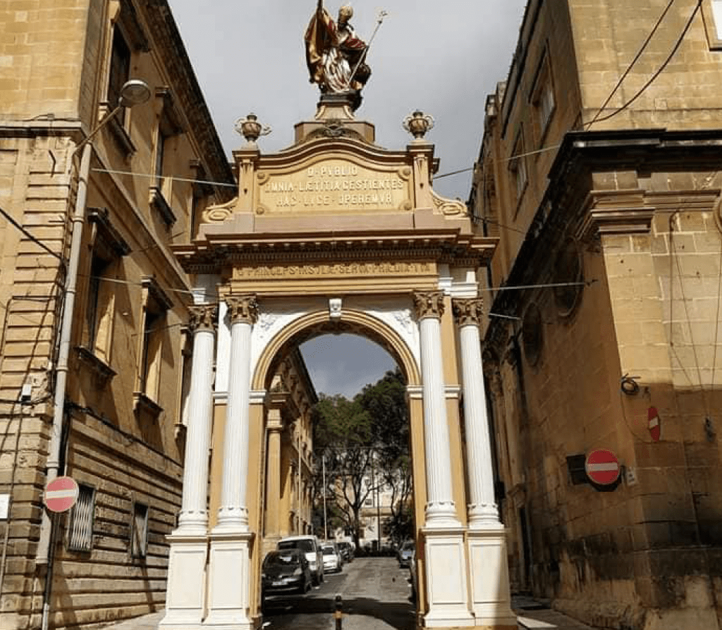 The Reconstruction of the St Publius Triumphal Arch in Floriana - Oh My ...