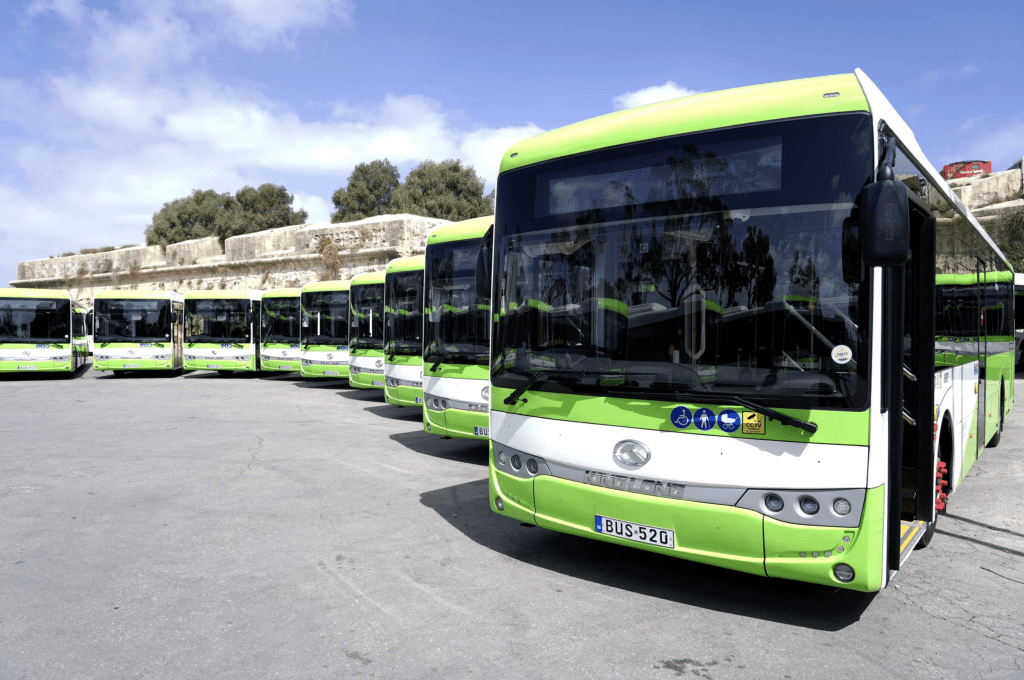 Malta Public Transport Launches 30 Brand New Buses - Oh My Malta