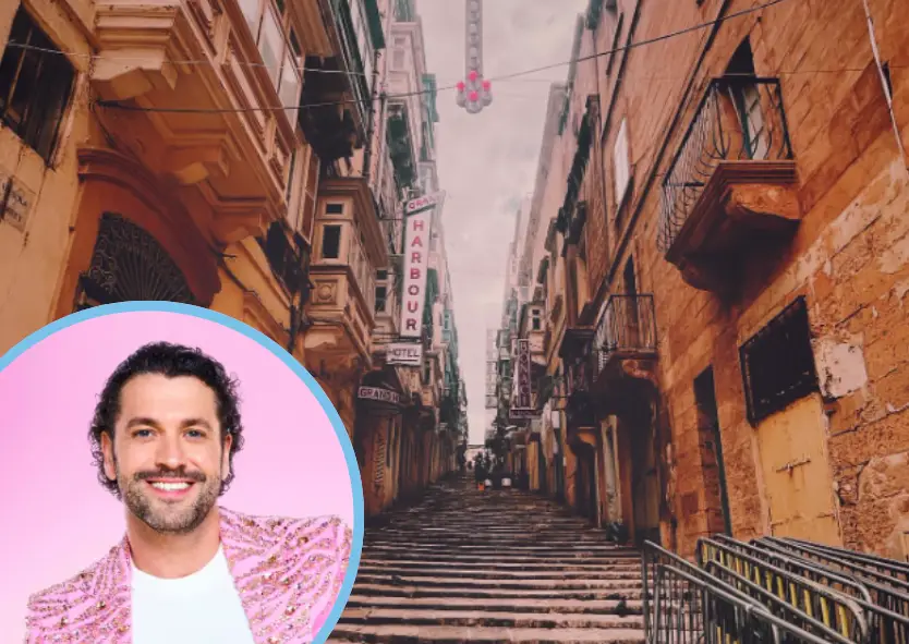 Shayne Ward Explores Malta Before Filming Begins - Oh My Malta